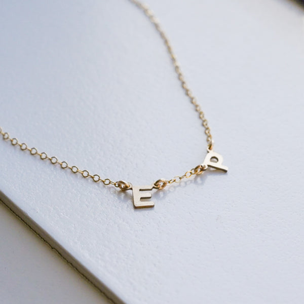 Personalised Love Letters Necklace | Stamp and Shine - Stamp + Shine